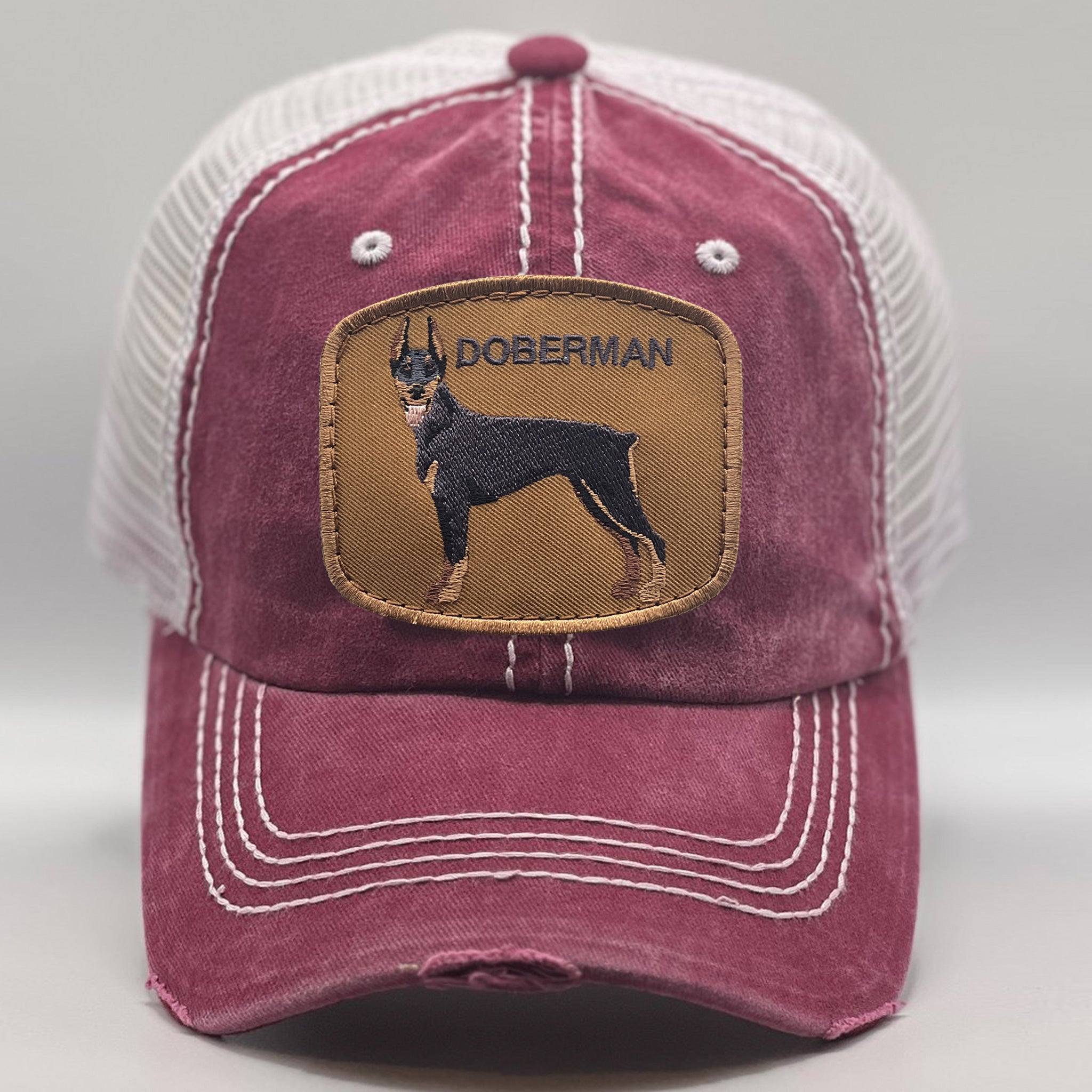 Doberman Baseball Hat For Humans From Patches & Pets – Patches & Pets ...