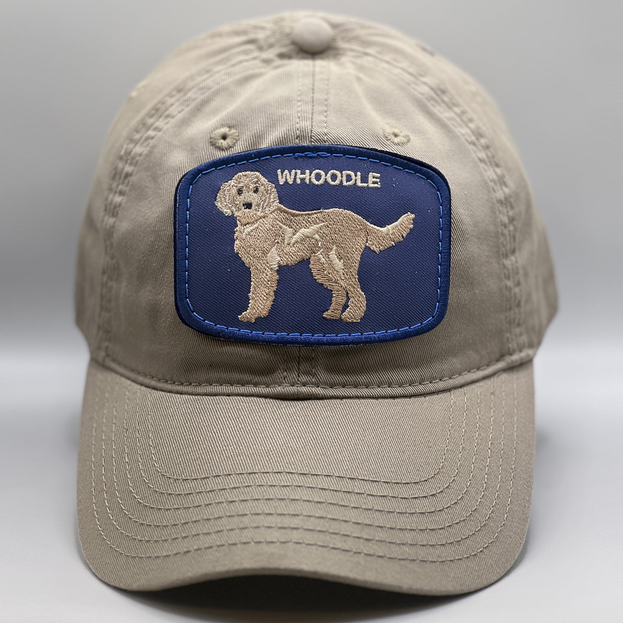 Whoodle Dog Breed Patch For Hats A Happy Whoodle On Your Favorite Hat ...